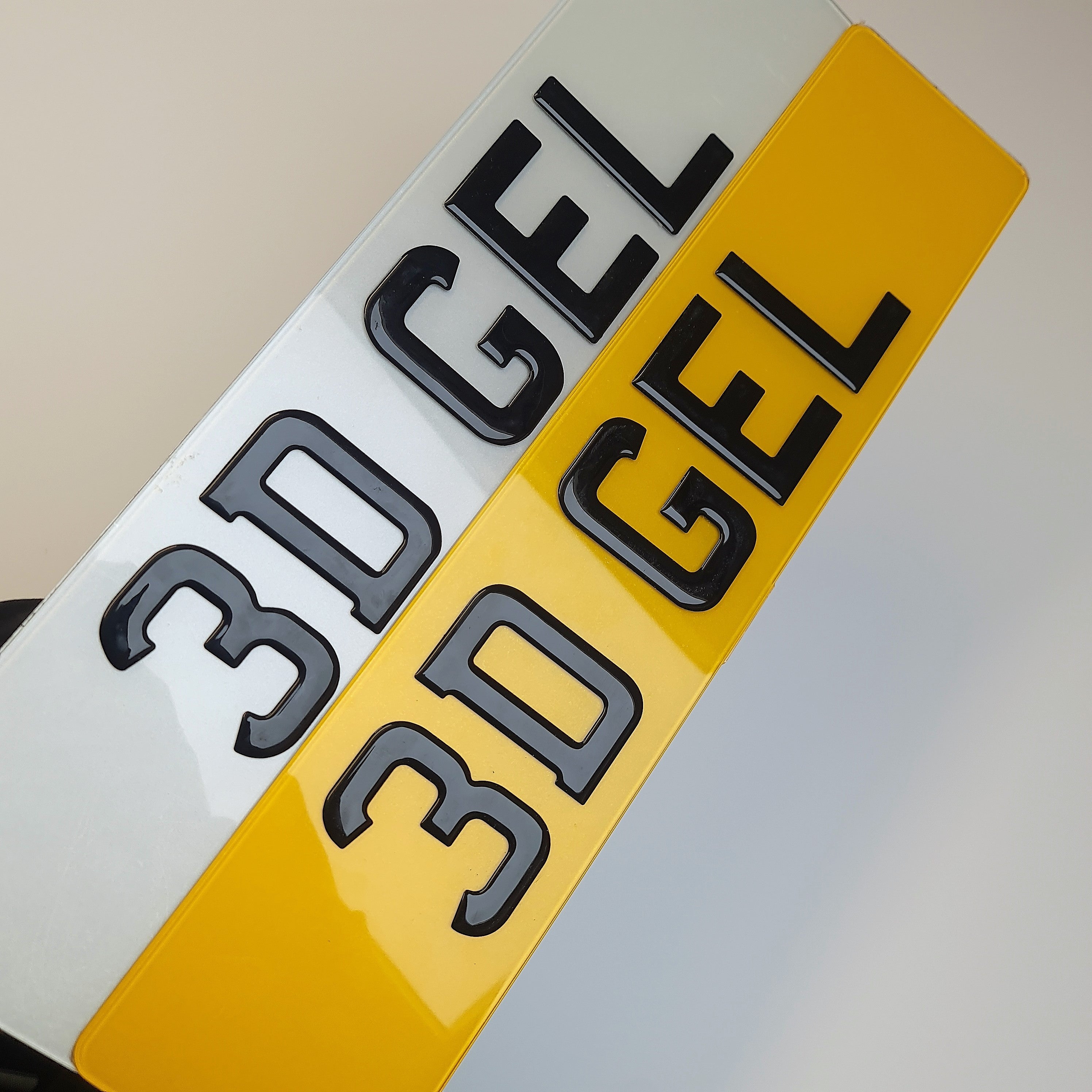 number plate test – Kruger Stickers