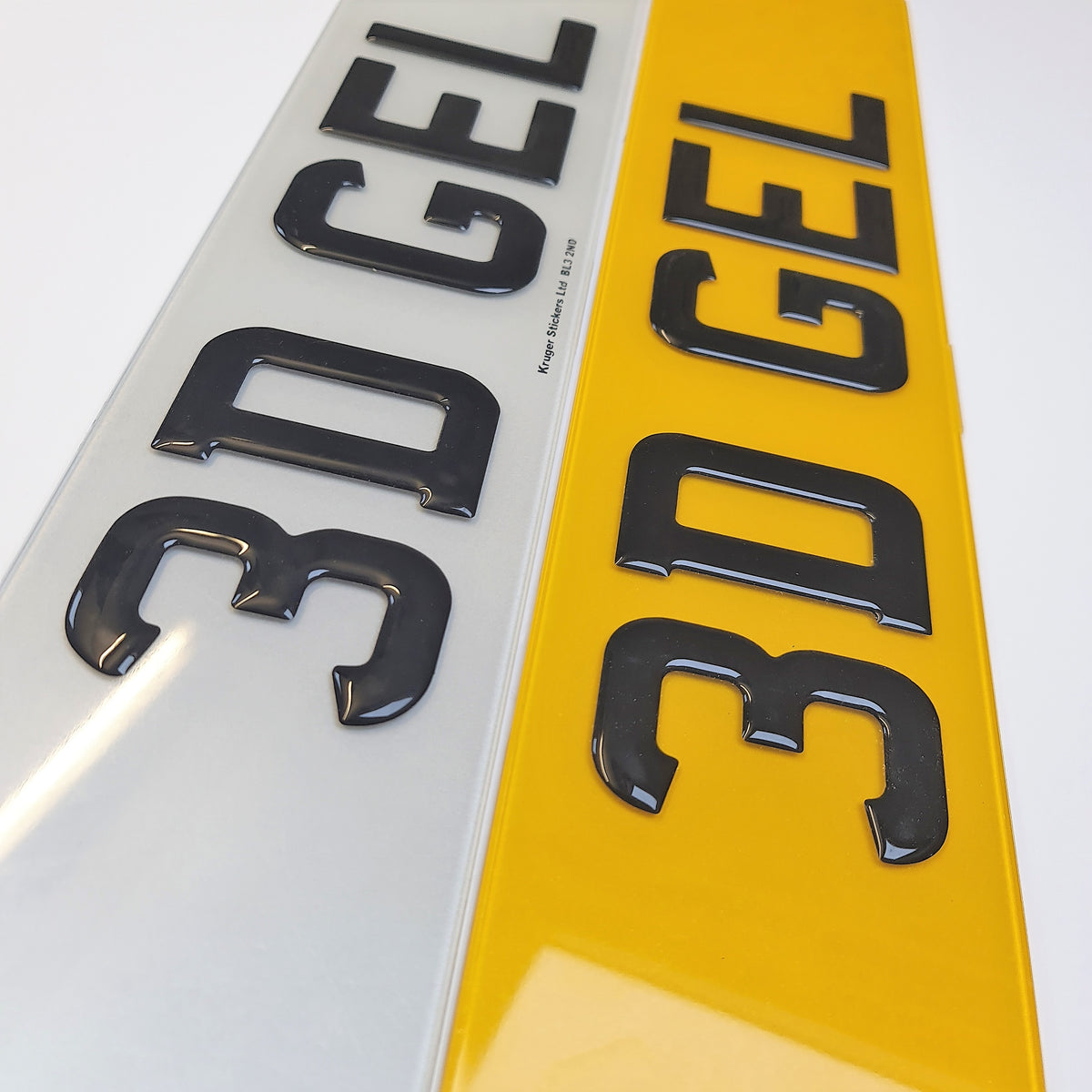 number plate test – Kruger Stickers